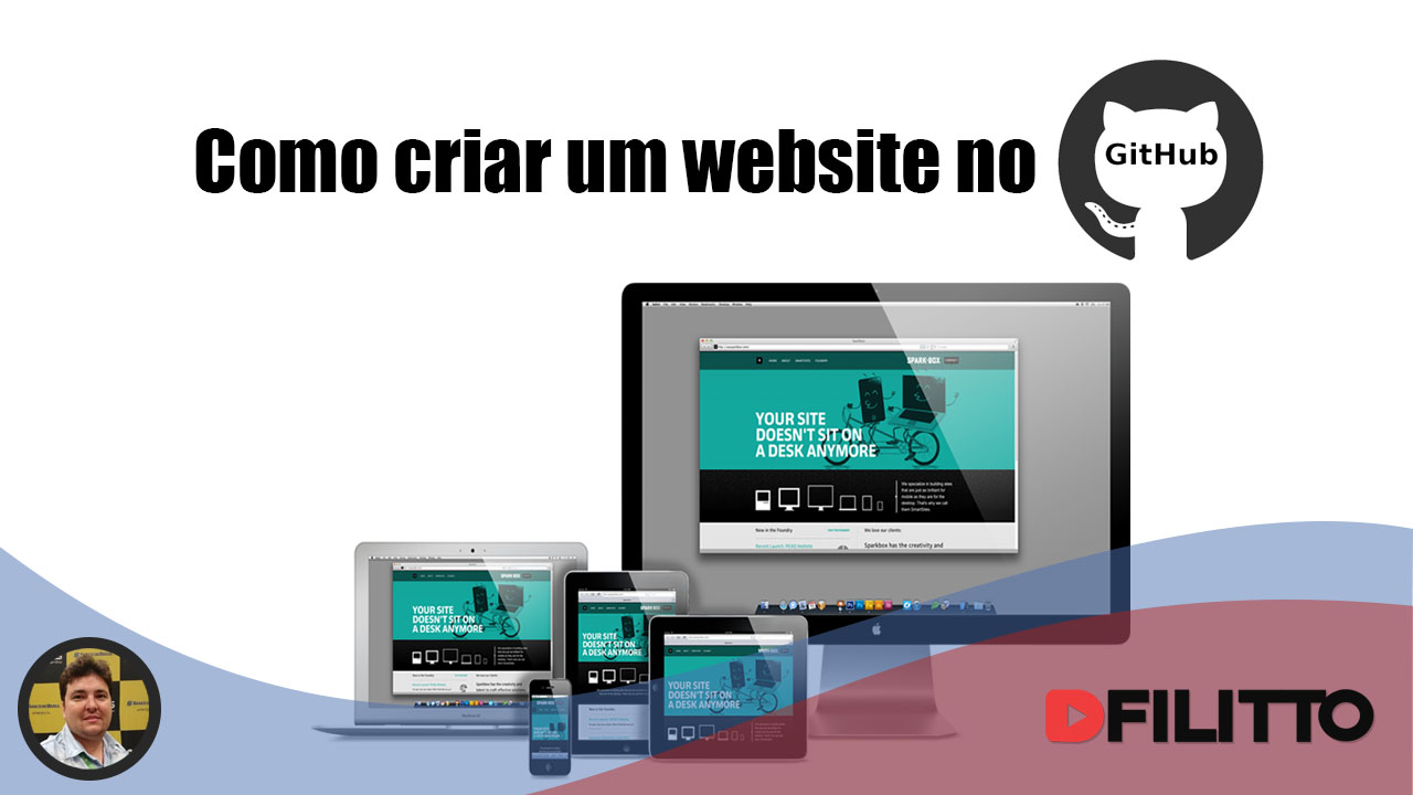 Como criar um website no github - dfilitto