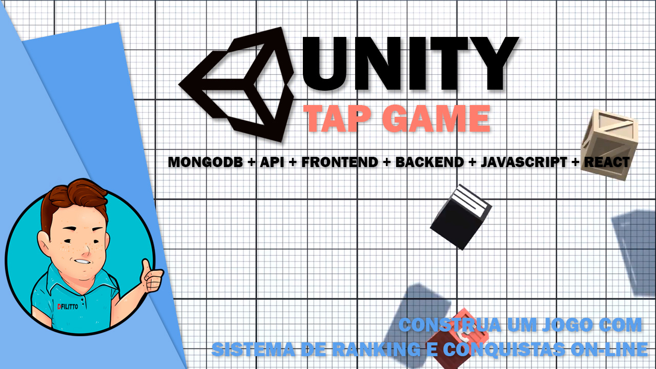 Construindo um jogo na Unity e um sistema de controle on-line utilizando API e React - dfilitto
