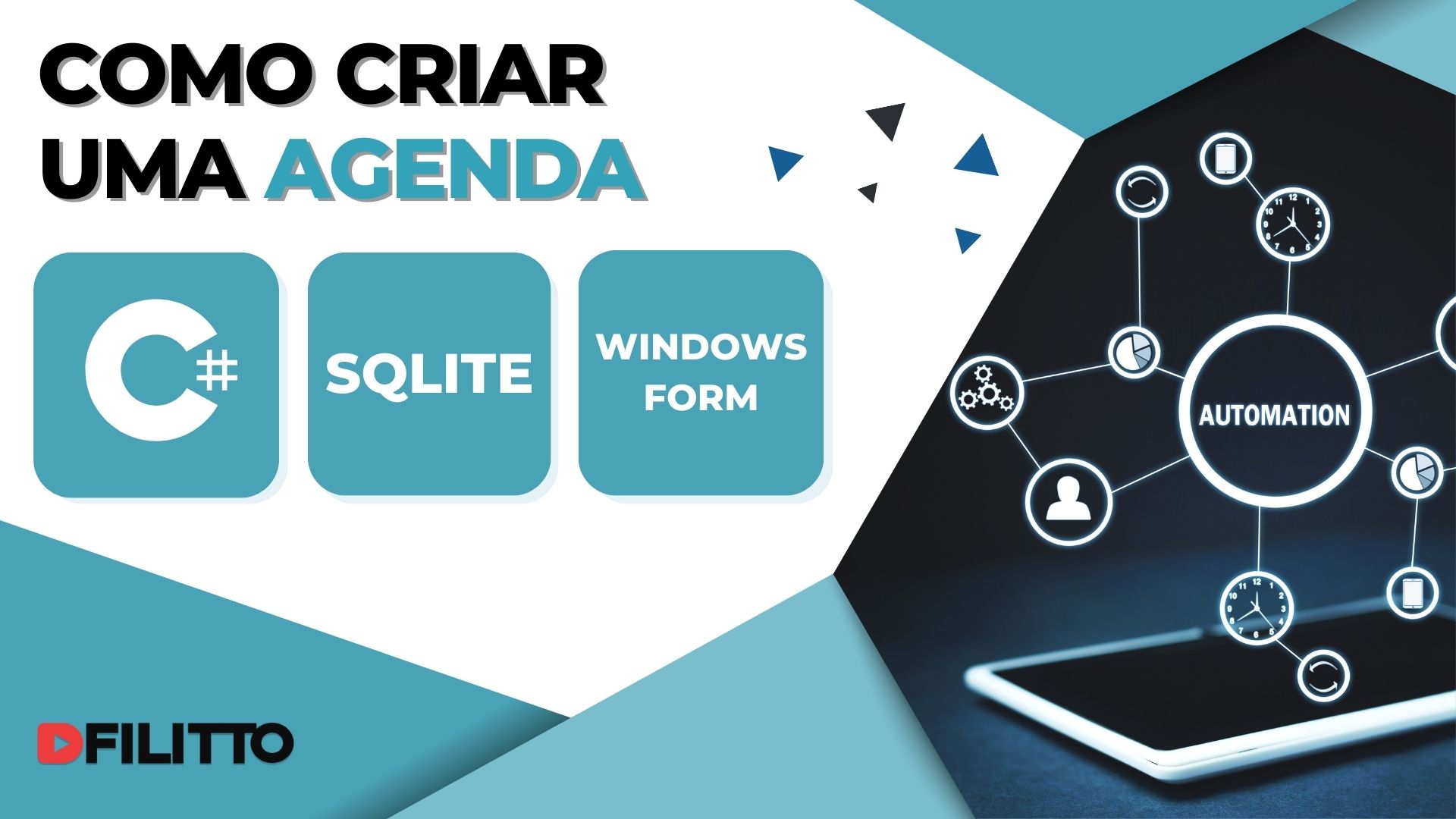 Como criar uma AGENDA (C-Sharp + SQLite + Windows Forms) - dfilitto